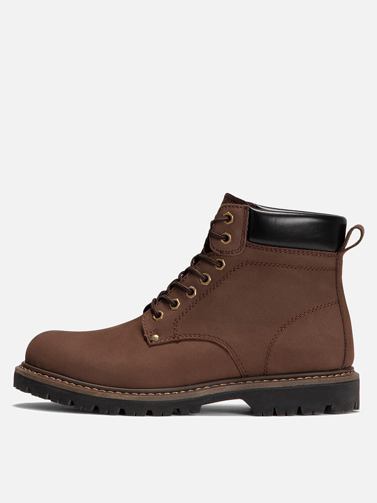 Ботинки тимберленды STREETBEAT Dexter Boots, размер 44, темно-коричневый