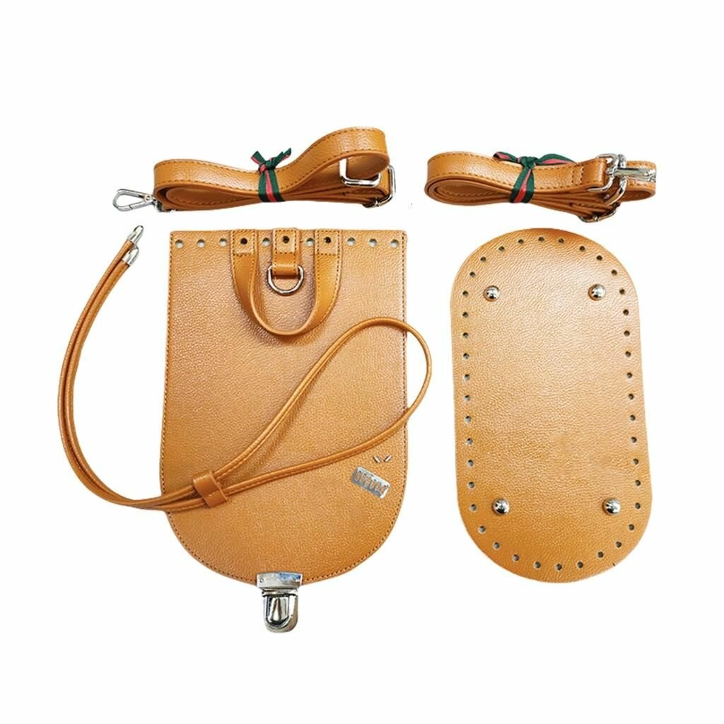 Декор для сумок и рюкзаков, тканый материал рюкзака своими руками-коричневый