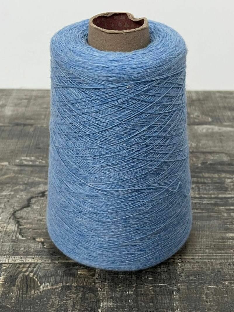 Пряжа Xinao CASHQUEEN 2/26 кашемир голубой меланж 290 грамм