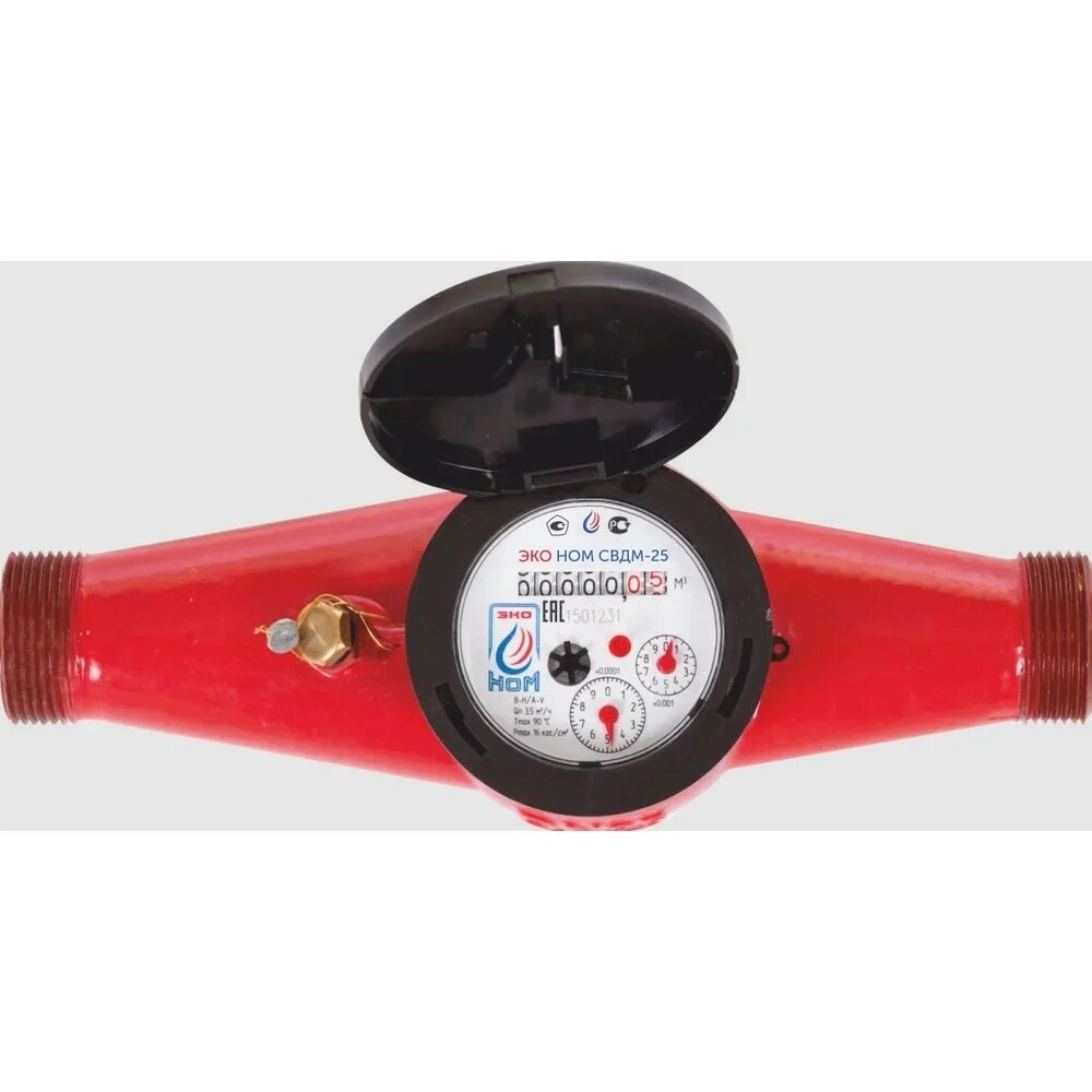 ЭКО НОМ Счетчик воды универсальный СВ ДМ-25-260 + КМЧ СВДМ25-004