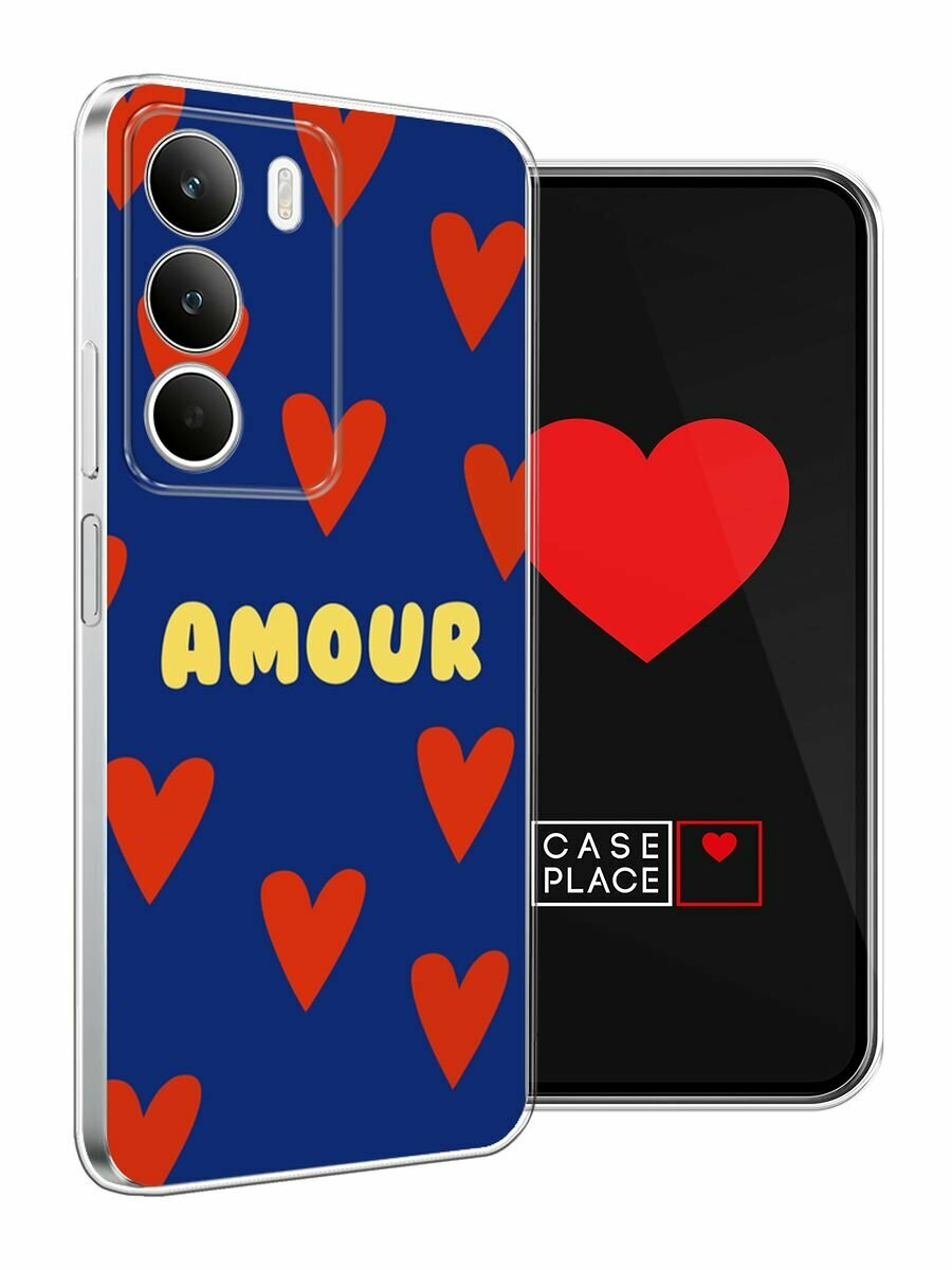 Чехол на Realme C71/P3 Lite 4G / Реалми С71/P3 Лайт 4G с принтом "Amour art - 14 февраля" — фото 1