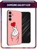 Чехол на Samsung Galaxy A24 / Самсунг Галакси A24 с принтом "Милое сердечко"