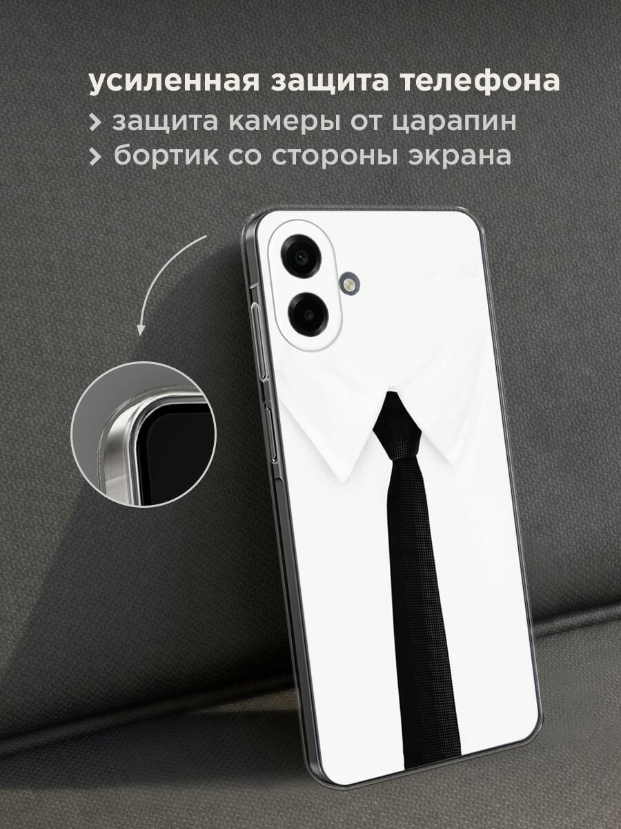 Чехол на Samsung Galaxy A07 / Самсунг А07 с принтом "Галстук" — фото 1