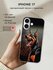 Чехол на Apple iPhone 17 / Айфон 17 с принтом "Доберман с цепью"