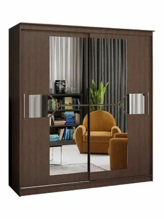 Шкаф-купе Элегант Венге 200x220x65