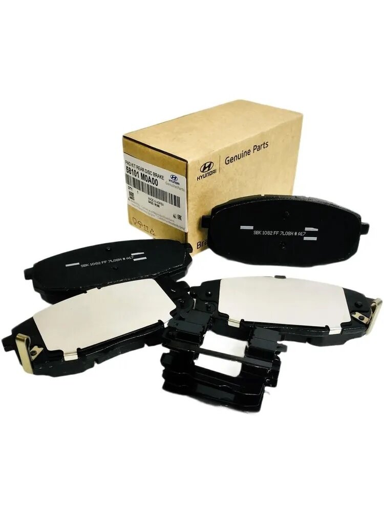 Колодки тормозные передние Hyundai/Kia 58101-M0A00 (58101-M0A10) для Хендай Крета, Киа Сид