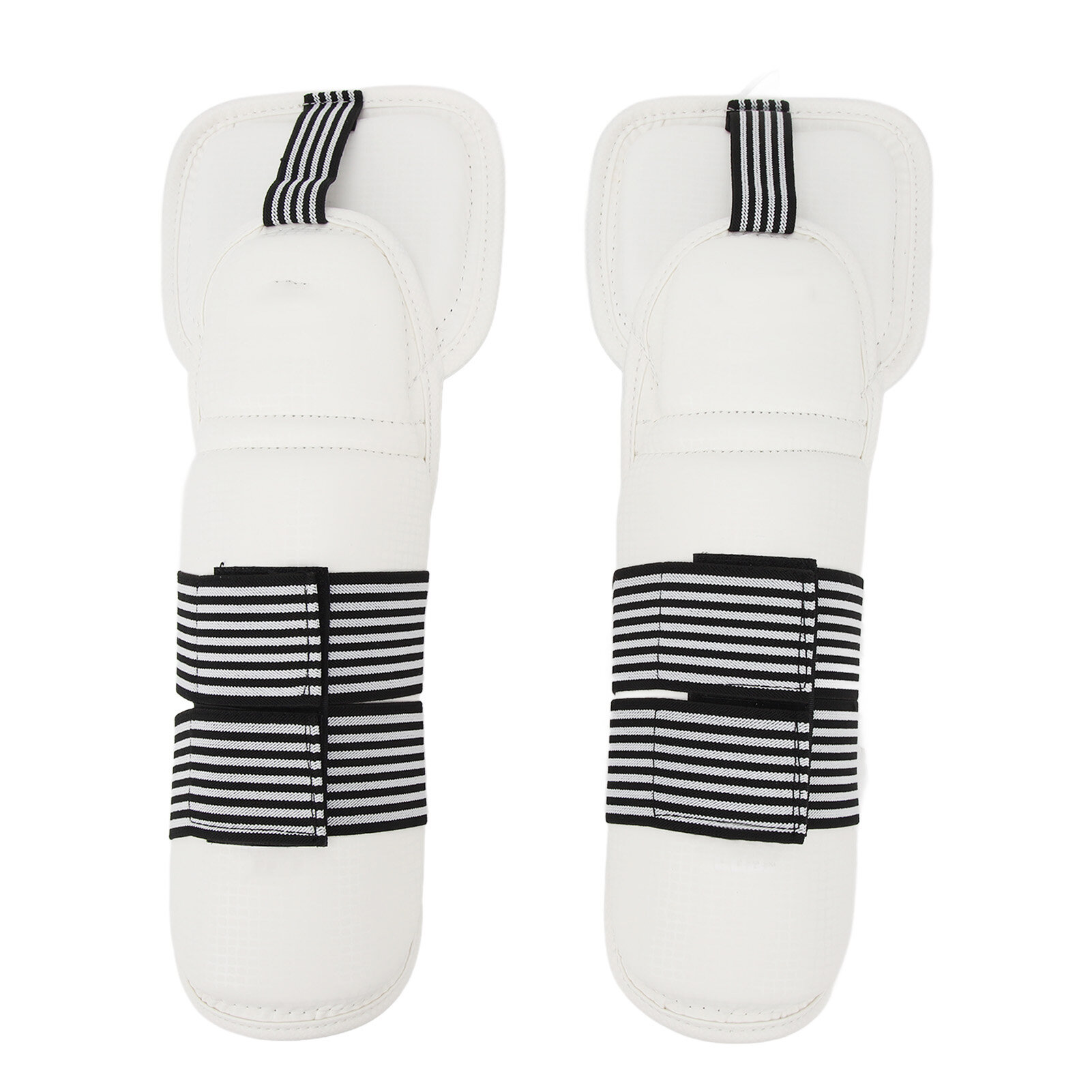 1 Pair Taekwondo Arm Protectors EVA Foam PU Matte Surface Flexible Thickened Elastic Kickboxing Elbow S