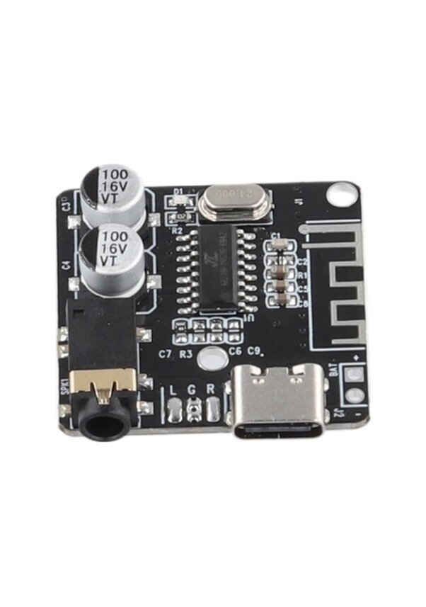 Аудио-MP3-модуль Type-C, беспроводной Bluetooth-приемник-декодер Lyeaa HC — высококачественная беспроводная передача музыки