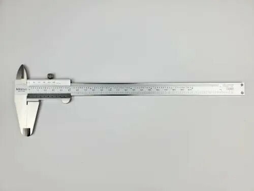 Штангенциркуль Mitutoyo (Япония) нониусный, 0-200мм/0-8", 530-118. Госреестр.