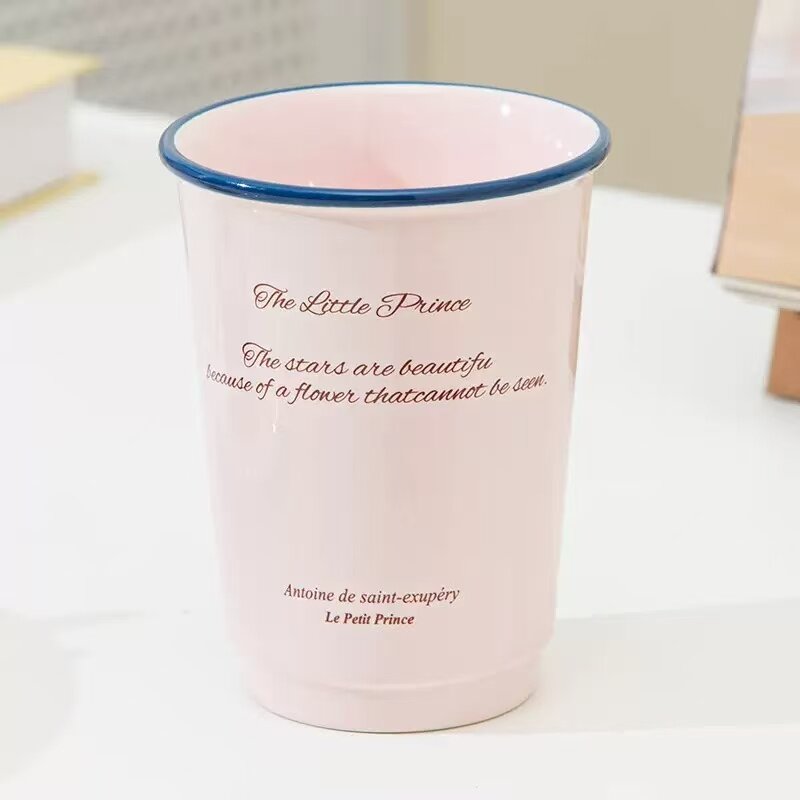 Кружка без ручки, стакан для чая и кофе . Коралл