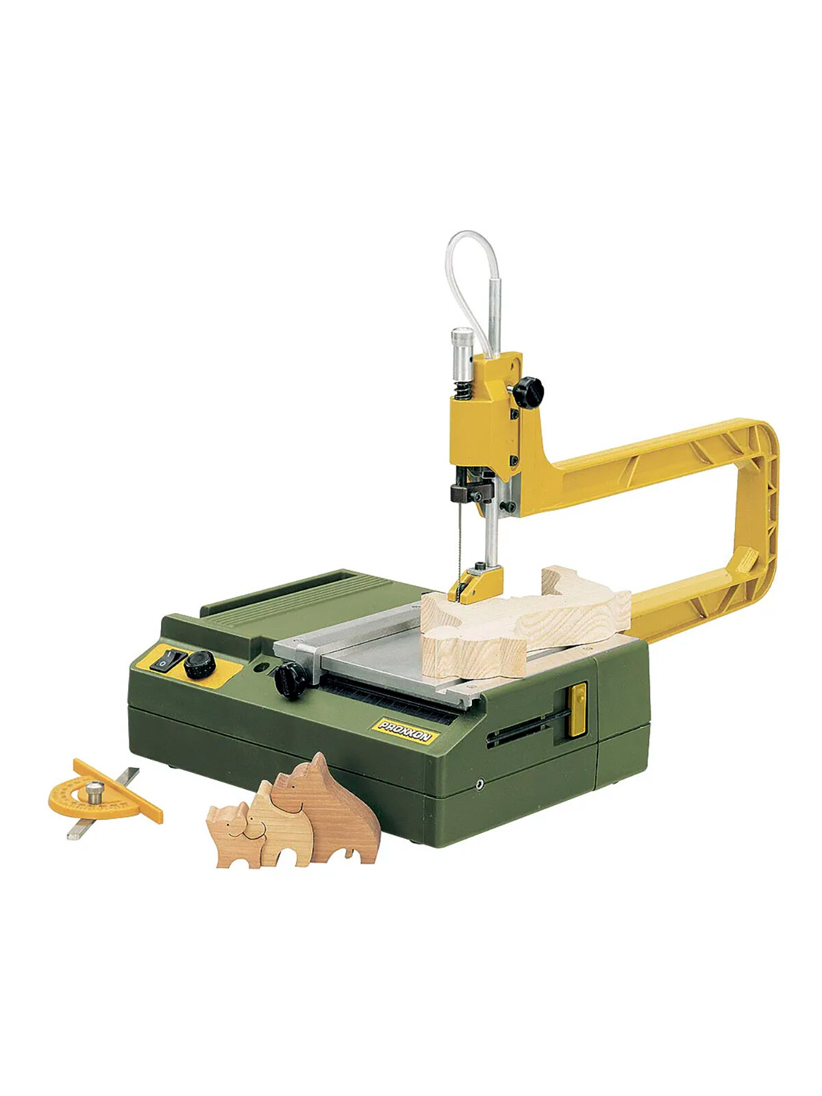 Электролобзик Proxxon DS 230/Е, пылеотвод, плавный ход, 3 скорости, 85 Вт, 27088