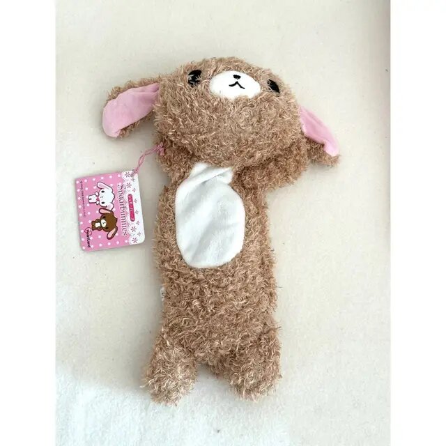 Милый плюшевый пенал «Милый кролик» для девочек в стиле аниме. Пенал «Белый кролик». Органайзер для хранения. Подарок для девочек.