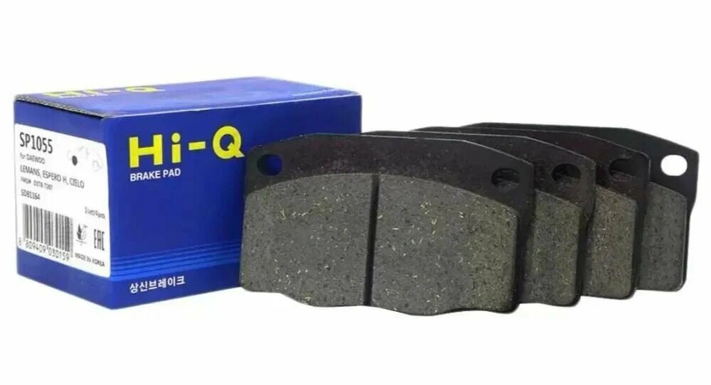 Колодки тормозные передние Sangsin brake SP1055