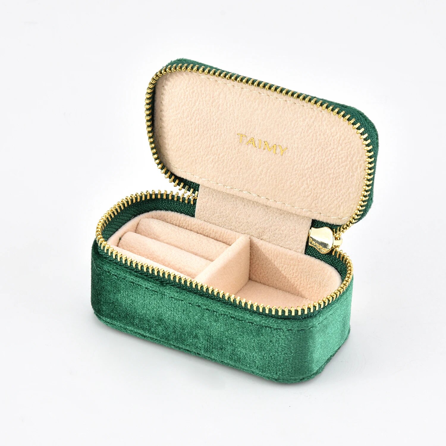 Бархатная шкатулка для украшений TAIMY Изумрудный, G116