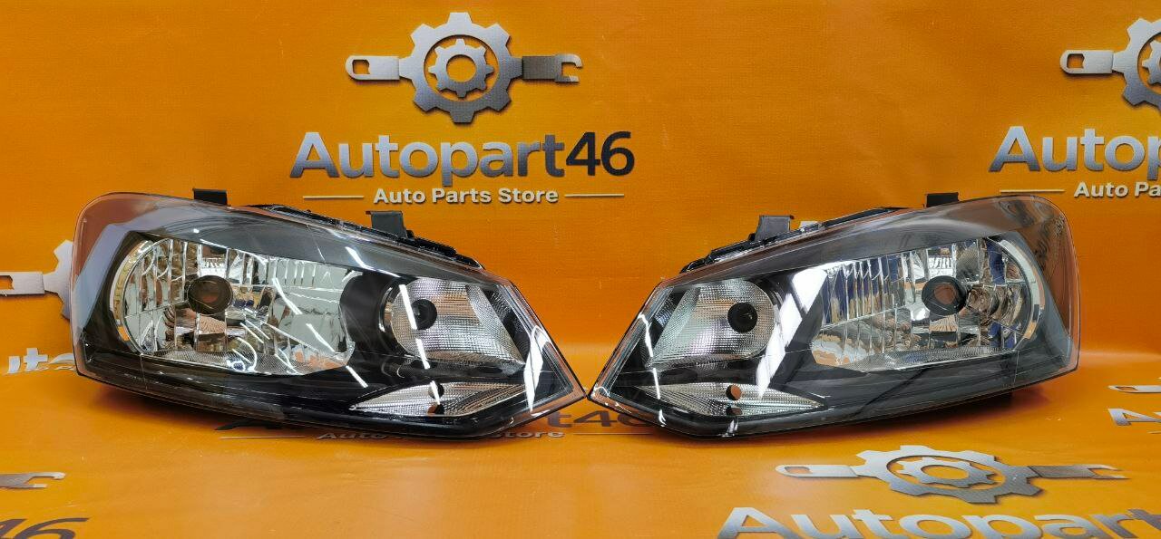 Фары для Фольксваген Поло Volkswagen Polo Sedan 2009-2015 год правая и левая комплект