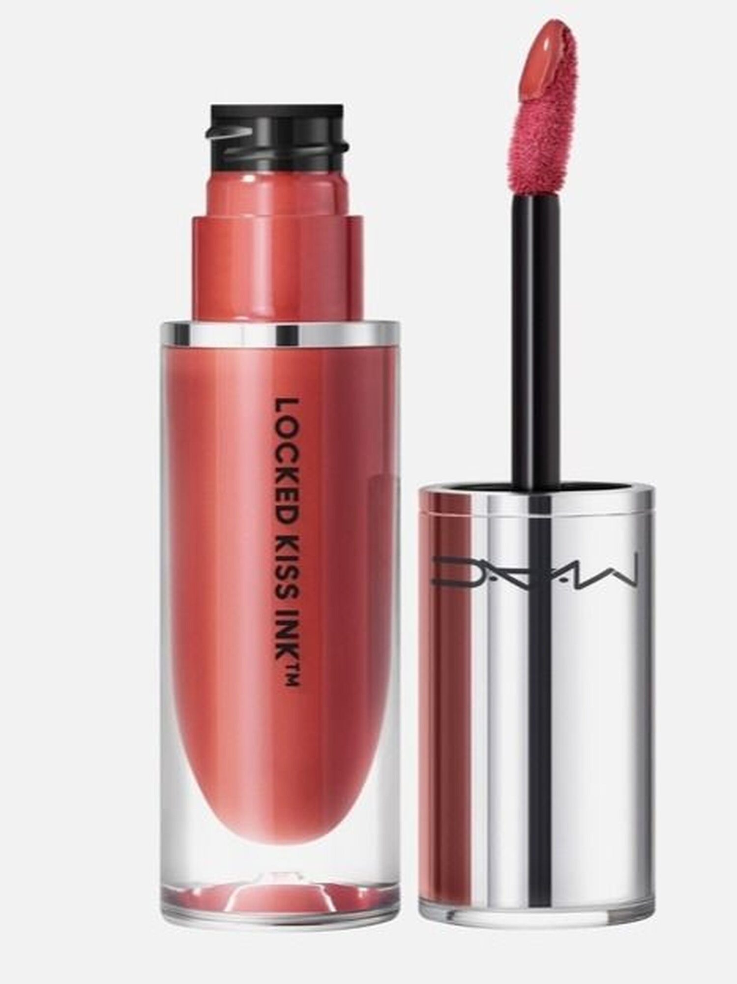 M.A.C Жидкая матовая помада Locked Kiss Ink, 5 мл цвет MULL IT OVER & OVER