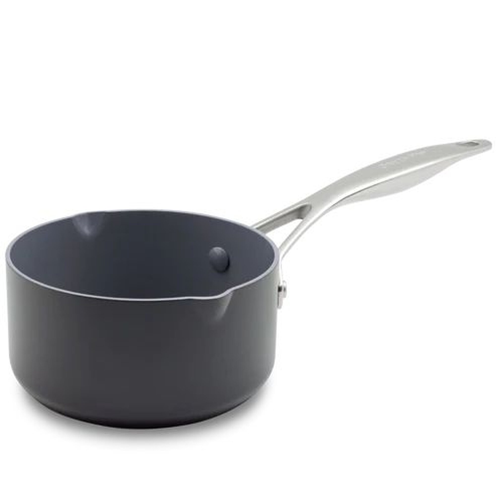 Сотейник GreenPan Venice Pro 16 см 1,6 л из алюминия, цвет черный-CW-CW002298-002