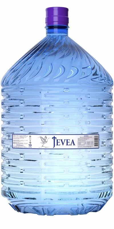 JEVEA живея 19 л. вода низкой минерализации в одноразовой таре (для кофе машин, чая и кулеров)