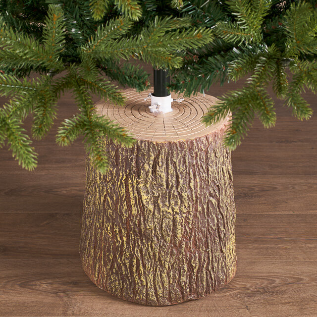 Декоративная подставка для елки Lacco Ameno 34*32 см коричневая, Due Esse Christmas, XNA21011311