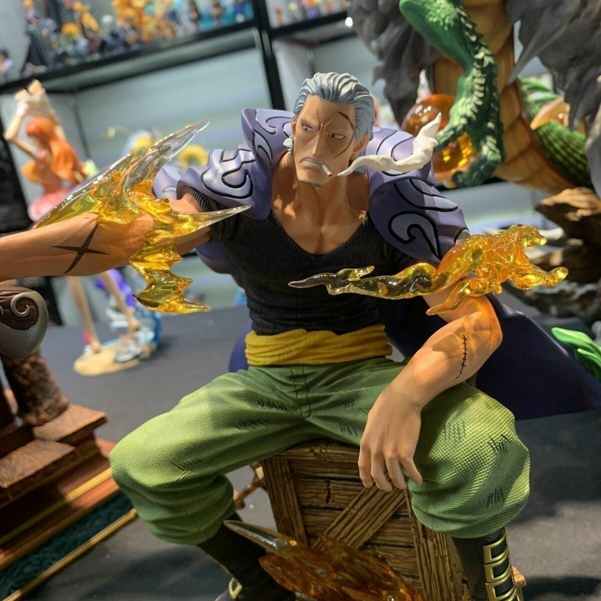 Высококачественная модель One Piece Great Route Beckman 28 см, подарок ручной работы на День рождения-28 см