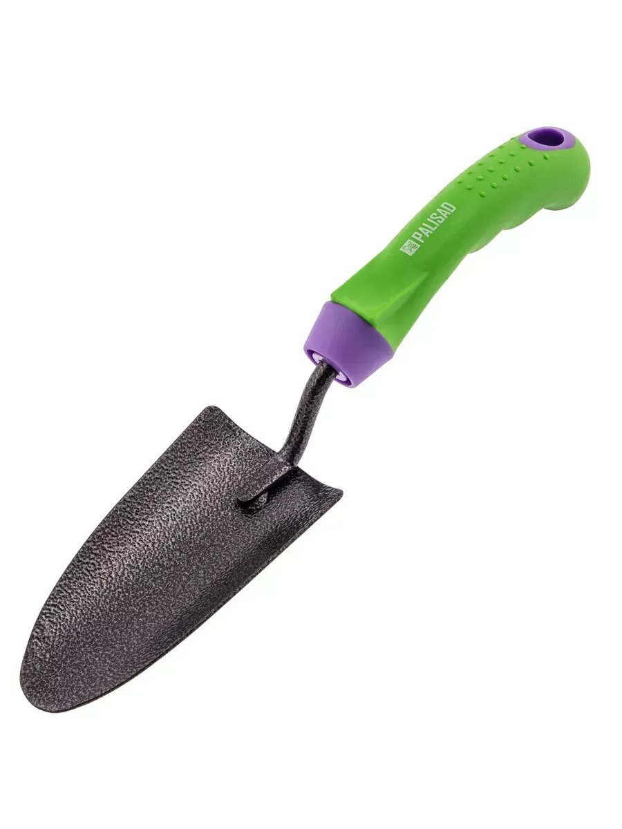 Совок садовый посадочный, 65 х 300 мм, узкий, PALISAD 62647