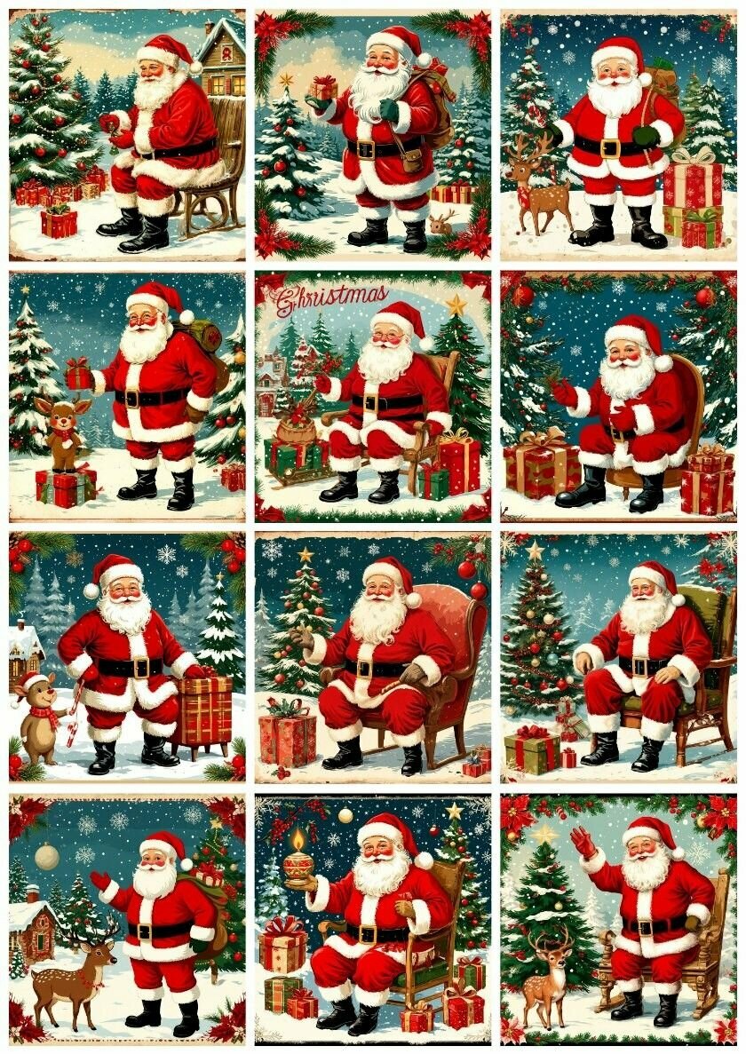 Водорастворимая бумага для мыла "Санта" А4