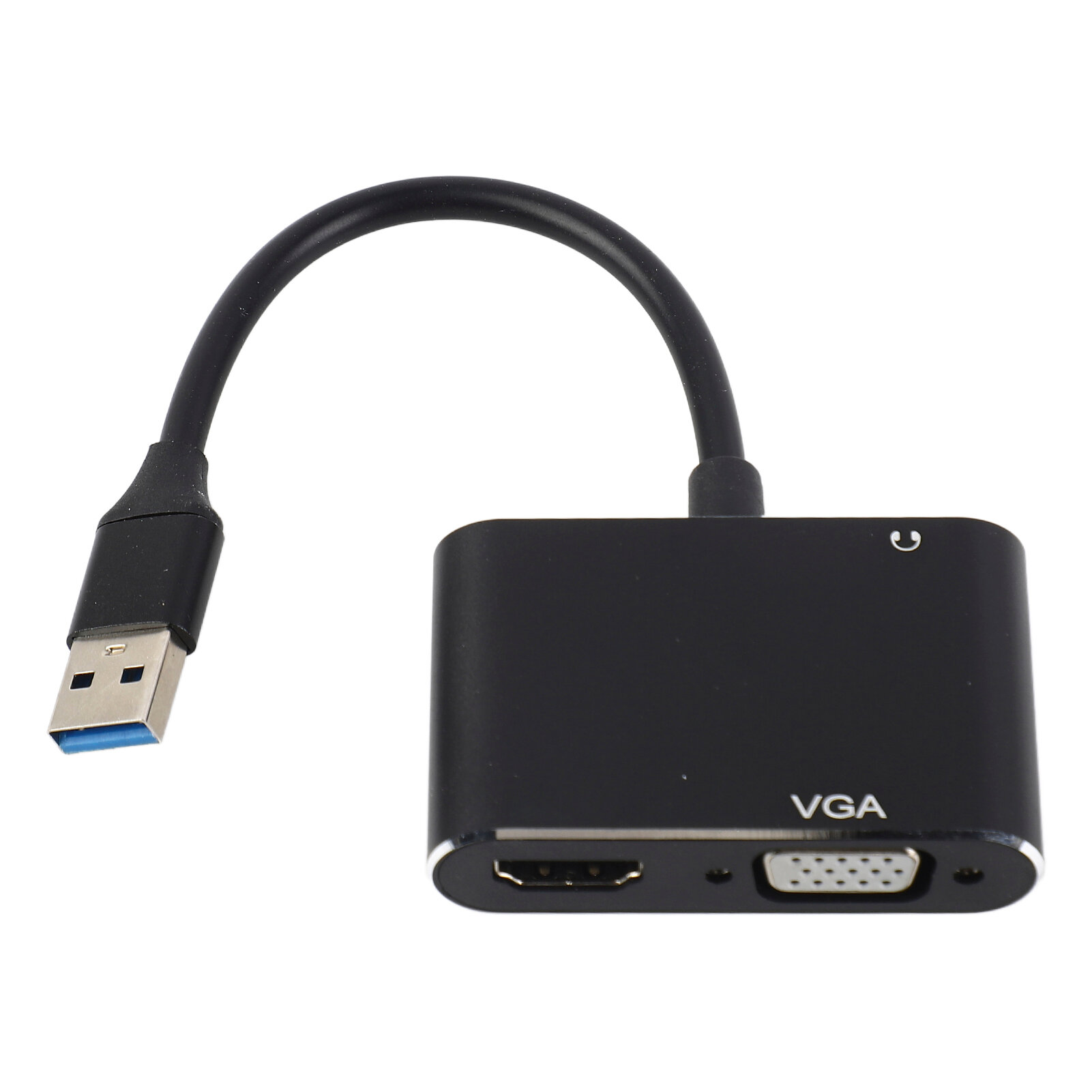 USB3.0 to VGA/High Definition Multimedia Interface Adapter Power Converter Display Expansion Dock Computer Accessories
