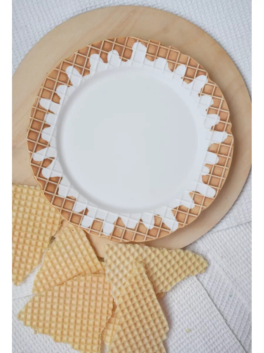 Посуда в форме печенья и вафель