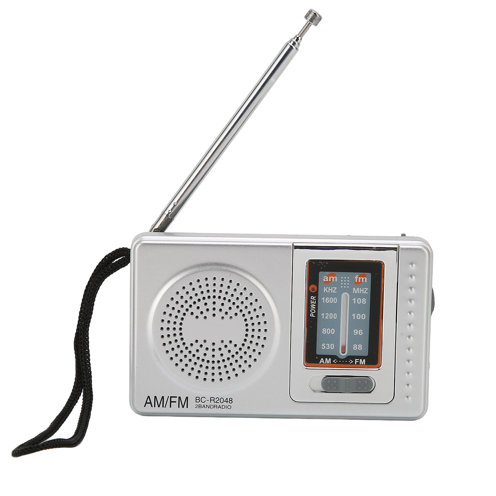 Портативное радио DSP Chip Am FM Transistor Radio со встроенным динамиком для домашних туристических развлечений.