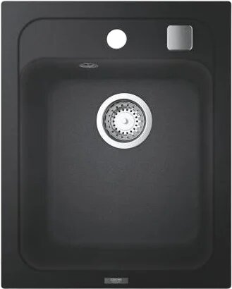 Мойка кухонная Grohe K700 31650AP0 40x50, прямоугольная, мойка для кухни, черная, матовая, немецкая