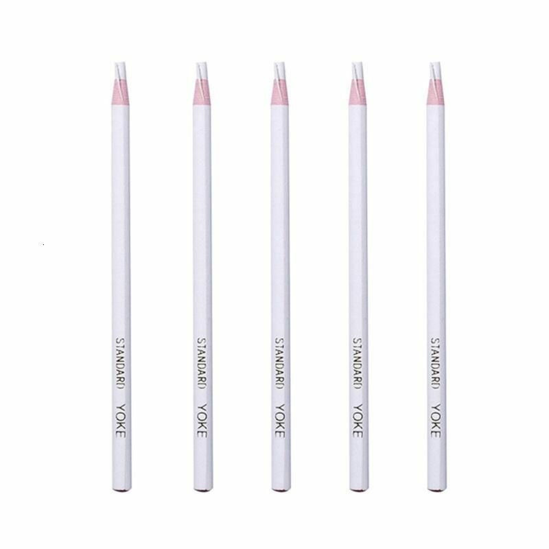 5 штук вытяжных мелков для ткани, удобные художественные материалы для путешествий, Белый