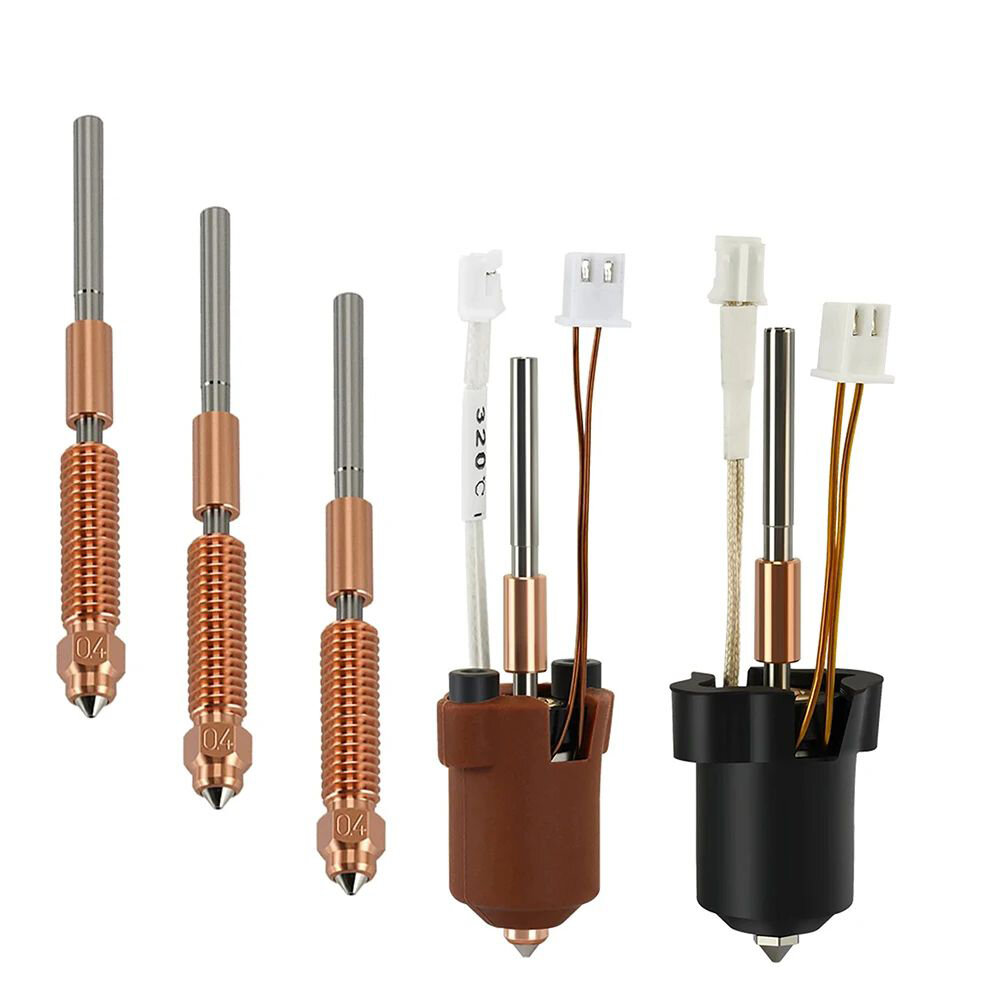 Для K1C k1 Max Hotend комплект керамических нагревательных блоков, запчасти для 3D-принтера, комплект быстросменных сопел, термостойкость Hotend