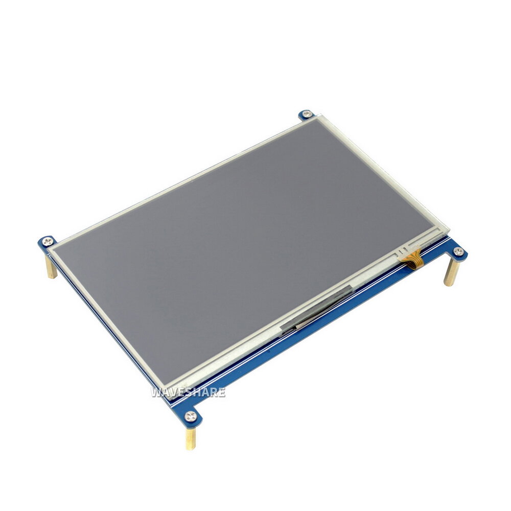 Модуль дисплея ACD ACD18-RA418 Waveshare 7" резистивный сенсорный дисплей без корпуса, 1024*600 IPS матрица HDMI, питание по USB, для Raspberry Pi 3 уц-3-1