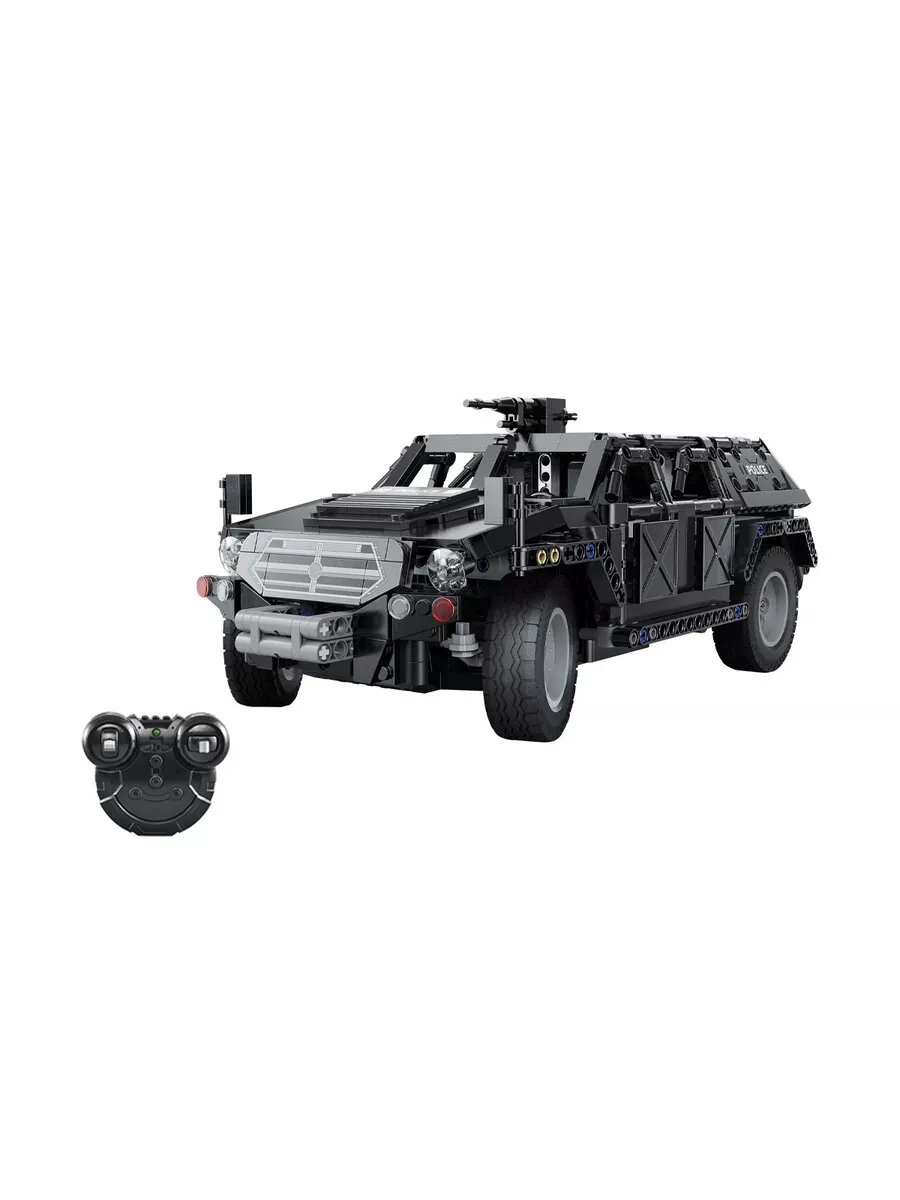 Конструктор CaDA Fierce Warrior-C51207W 561 элемент, радиоуправляемый, от 6 лет, черный