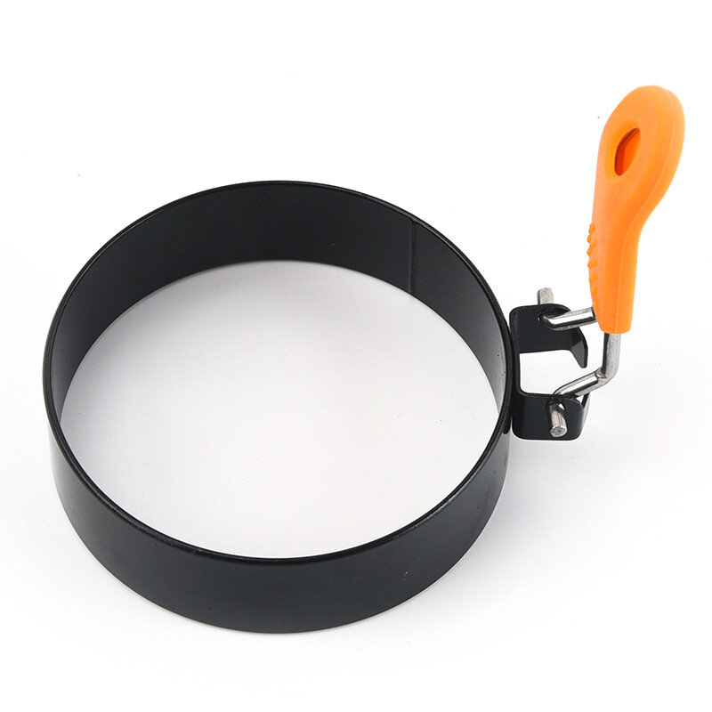 Форма для яичницы 4 шт, сырников, оладей, котлет, панкейков, оранжевый