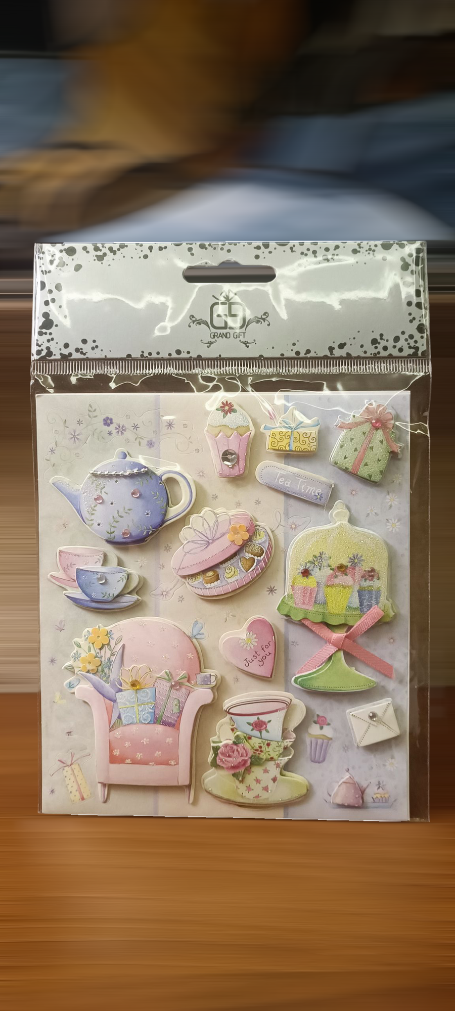 Наклейки 3D коллаж "домашний уют"