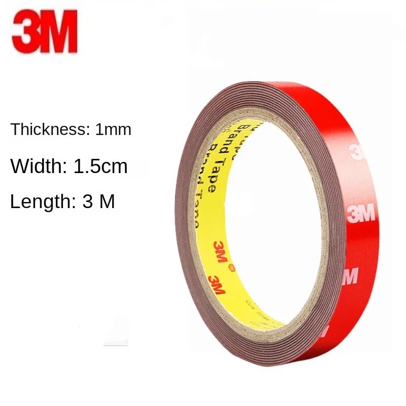 3M VHB прочный двусторонний клей 3M 4229P 5-50 мм водонепроницаемая бесследная пенопластовая клейкая лента для автомобиля, дома, в помещении, высокая температура