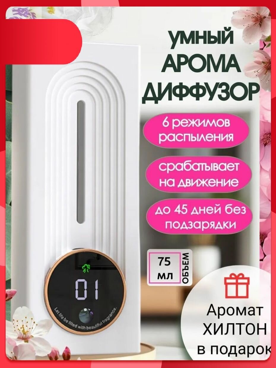 Электронный умный аромадиффузор бестселлер для дома