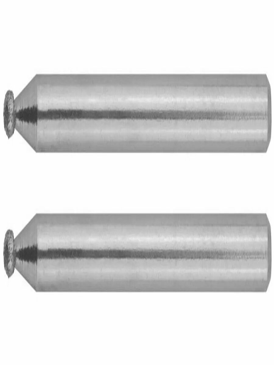 2 шт, 2.0 x 3.2 x 38 мм, набор алмазных мини-шарошек