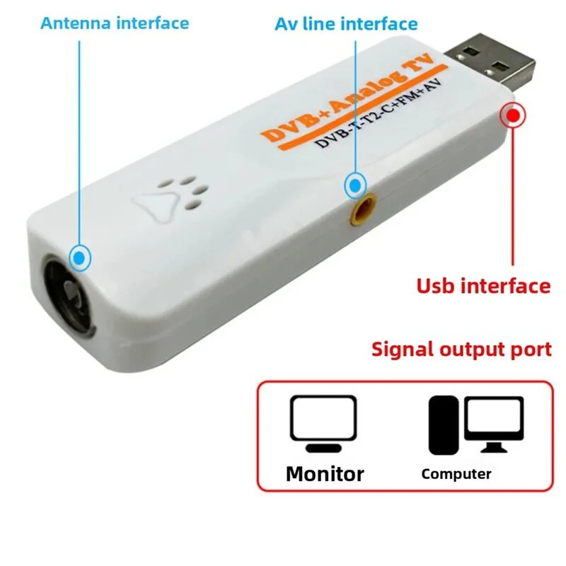 FGHGF DVB-T2 USB-тюнер — фото 1