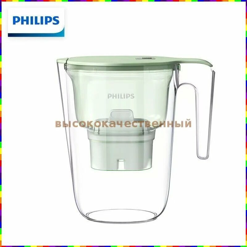 Фильтр-кувшин Philips с большой ёмкостью 3,4 л и индикатором замены