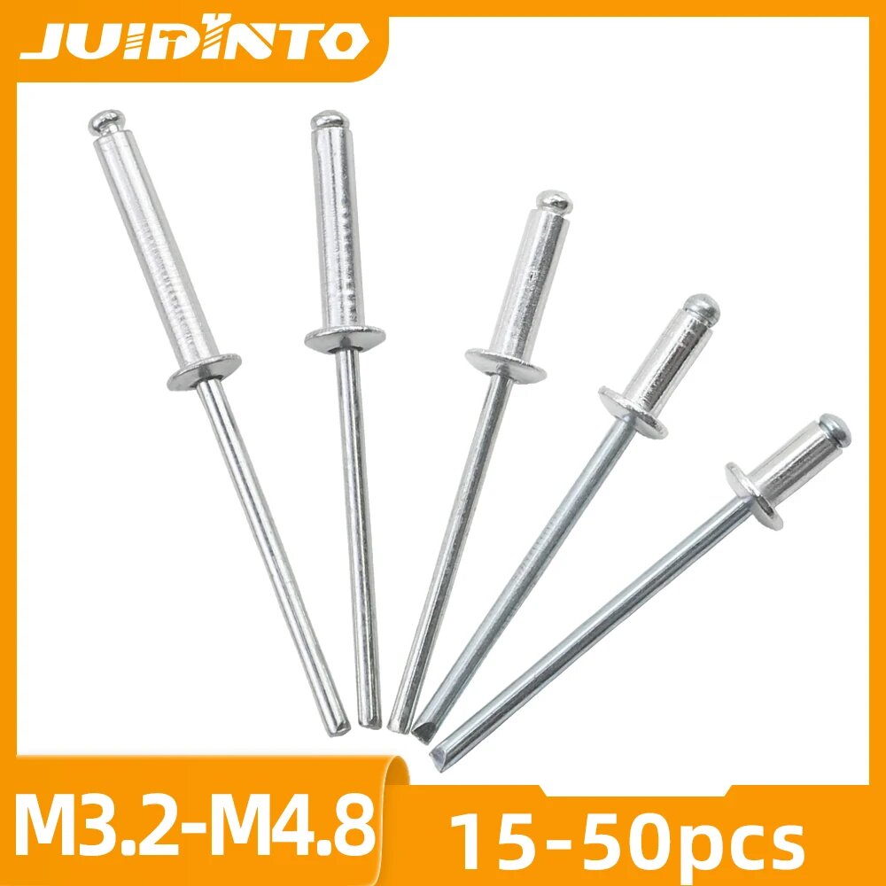 Заклепки алюминиевые глухие JUIDINTO M3.2 x 19mm, 50шт