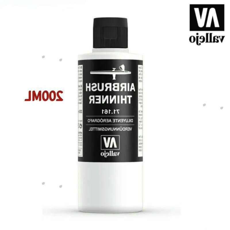 Разбавитель для акриловых красок Vallejo AIRBRUSH THINNER 200мл. 1 pcs