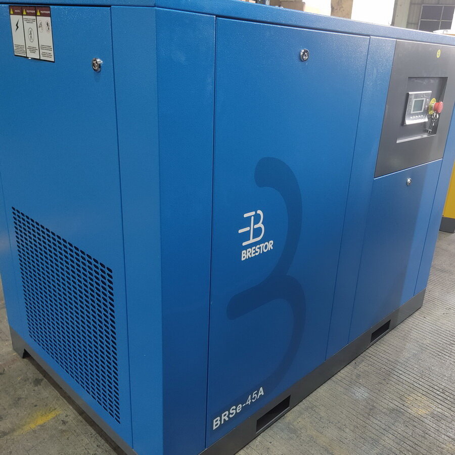 Компрессор винтовой BRSe-45A (7м3/мин при 8бар; маслозаполненный) Brestor