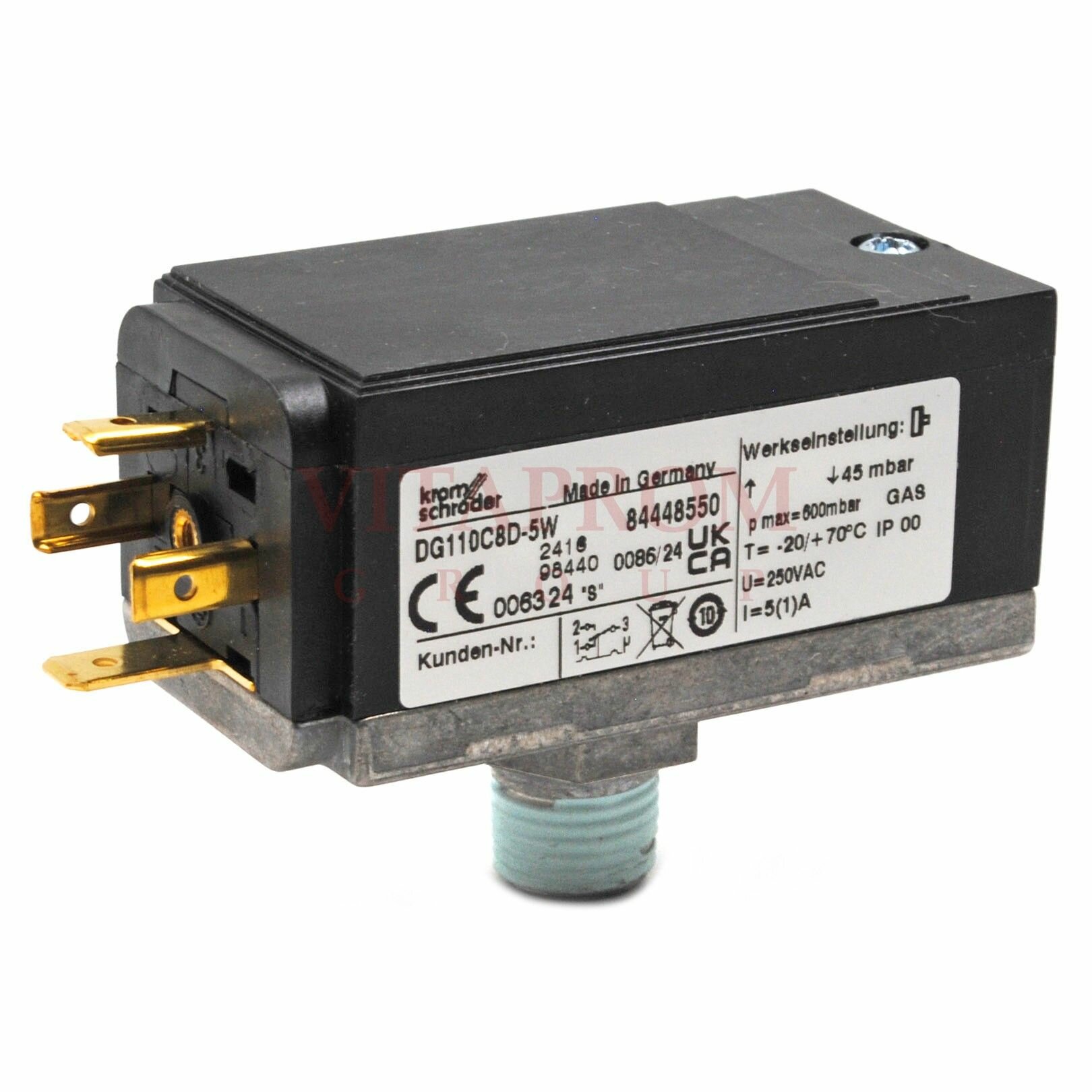 Реле давления Kromschroder DG110C8D-5W, 84448550