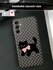Чехол на Samsung Galaxy A24 / Самсунг Галакси A24 с принтом Черный котик с банто...