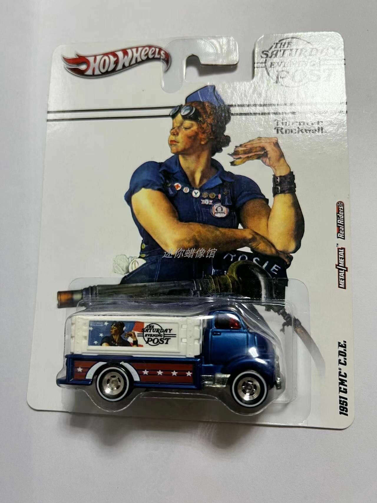 Hot Wheels Pop Culture Series 2, литая модель автомобиля 1:64(Носовое искусство 1951)