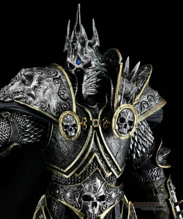 Фигурка Король-лич Артас Менетил с мечом World of Warcraft Варкрафт ВоВ (подставка, 20 см, высота 25)