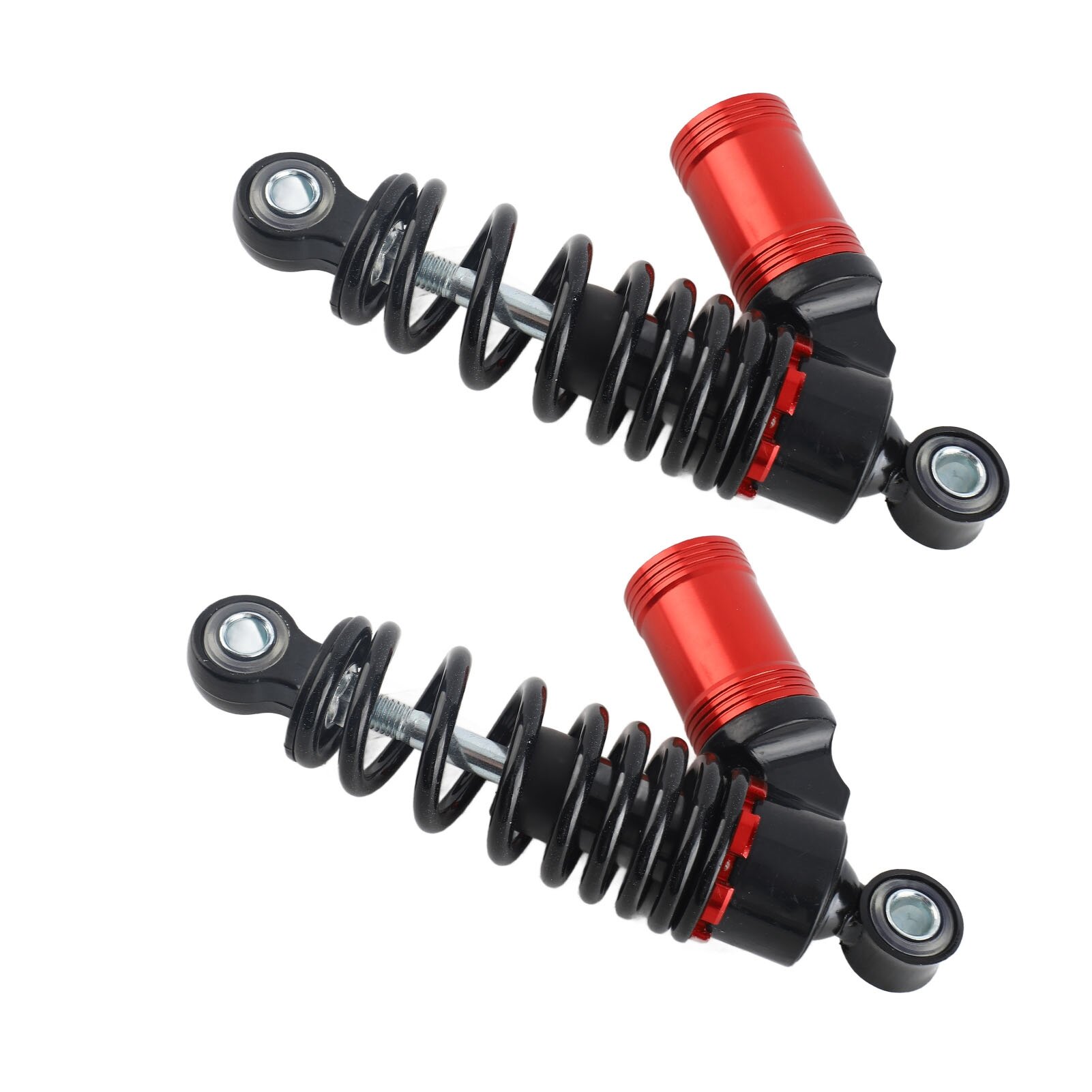 Пара амортизаторов из алюминиевого сплава 180 мм, высокопроизводительные пружины для подвески мотоцикла, карта, квадроцикла, скутера, электромобиля