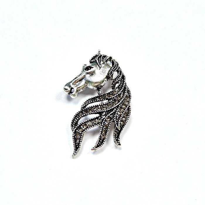 Брошь, кристаллы Swarovski